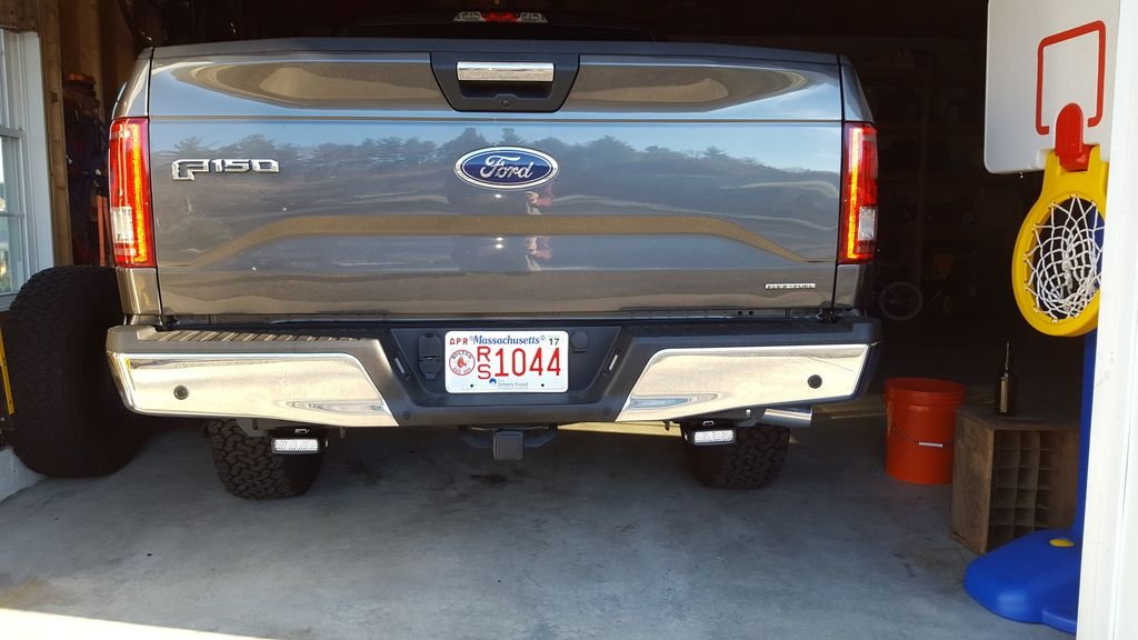 Boss HTX Plow and Rigid SRQ backup lights installed - Ford F150 Forum ...
