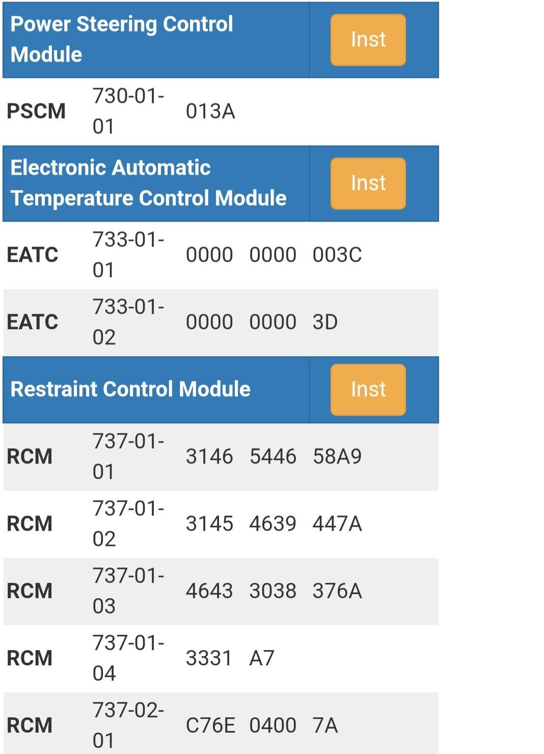 PSCM configuration info - Ford F150 Forum - Community of Ford Truck Fans