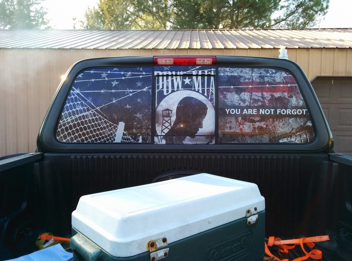 Rear window full graphic wrap? - Ford F150 Forum - Community of Ford ...