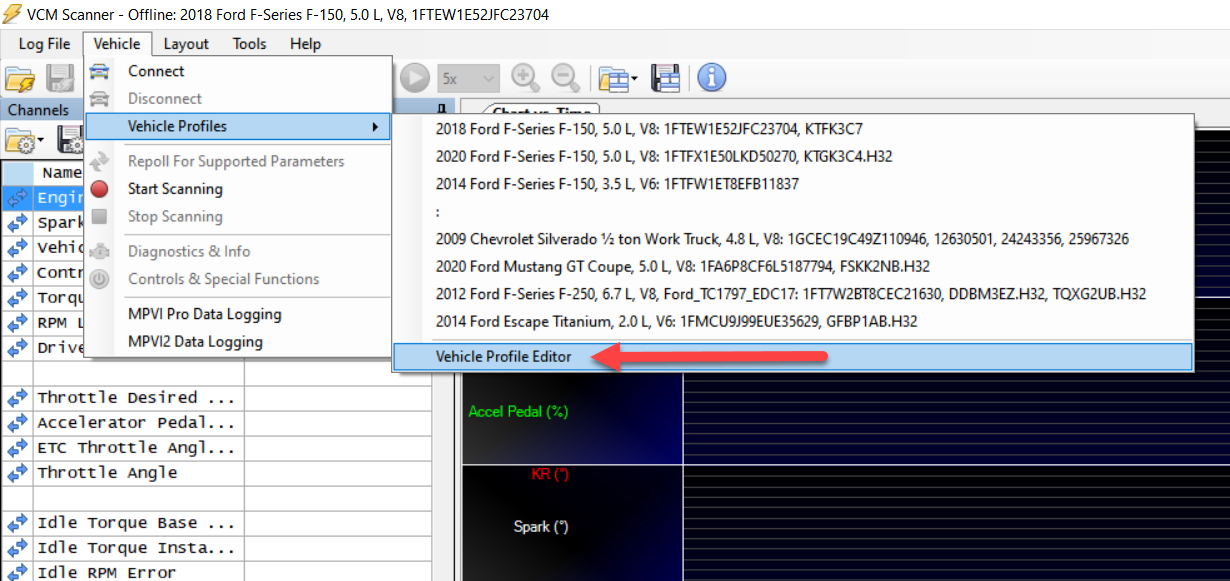 VCM Scanner - Channel Config doesn’t work anymore - Ford F150 Forum ...