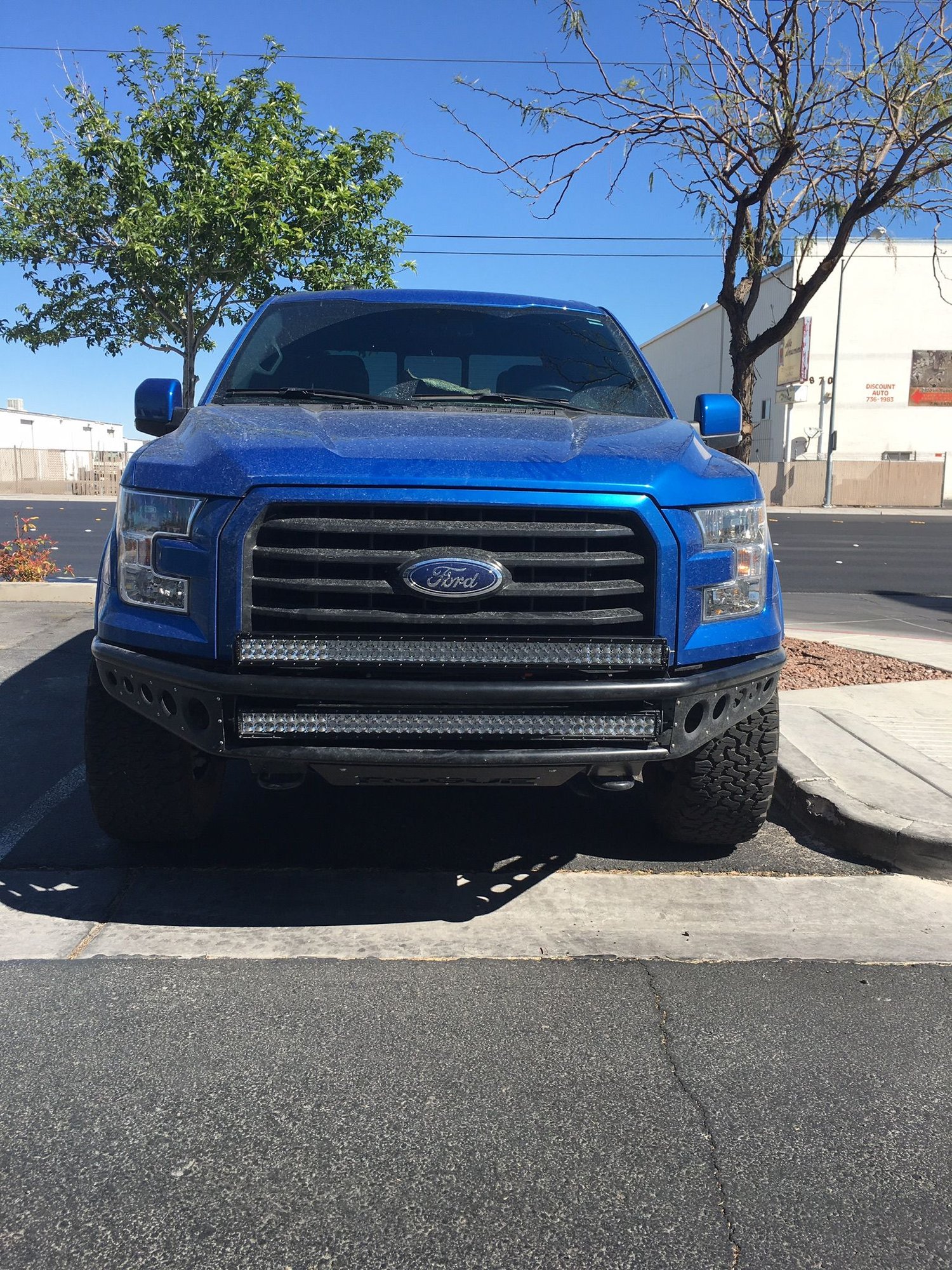 FS: 15+ Rogue Racing bumper w/light bars - Ford F150 Forum - Community ...