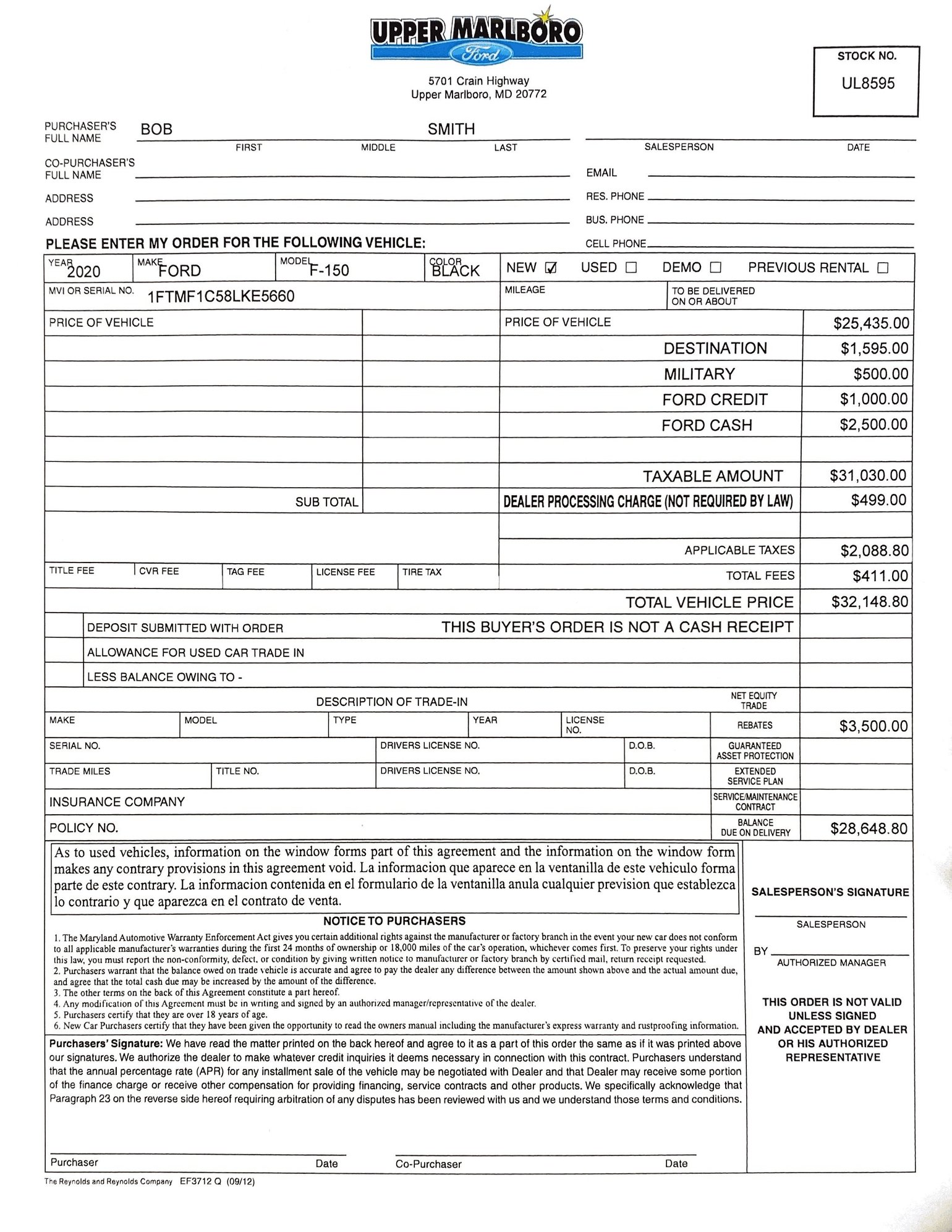 Just tell us your under invoice price paid. - Page 1029 - Ford F150 ...