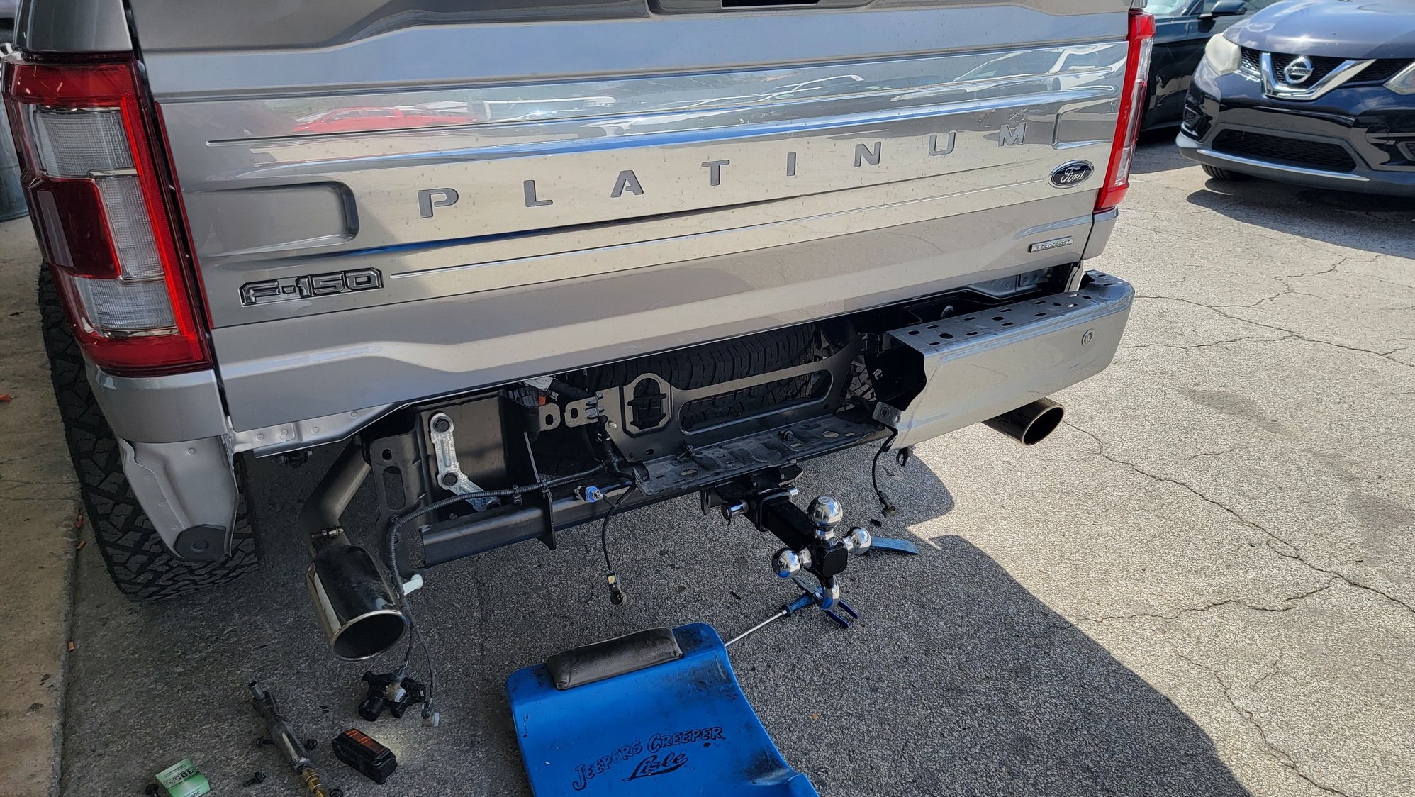 Rear Bumper Swap - Ford F150 Forum - Community of Ford Truck Fans