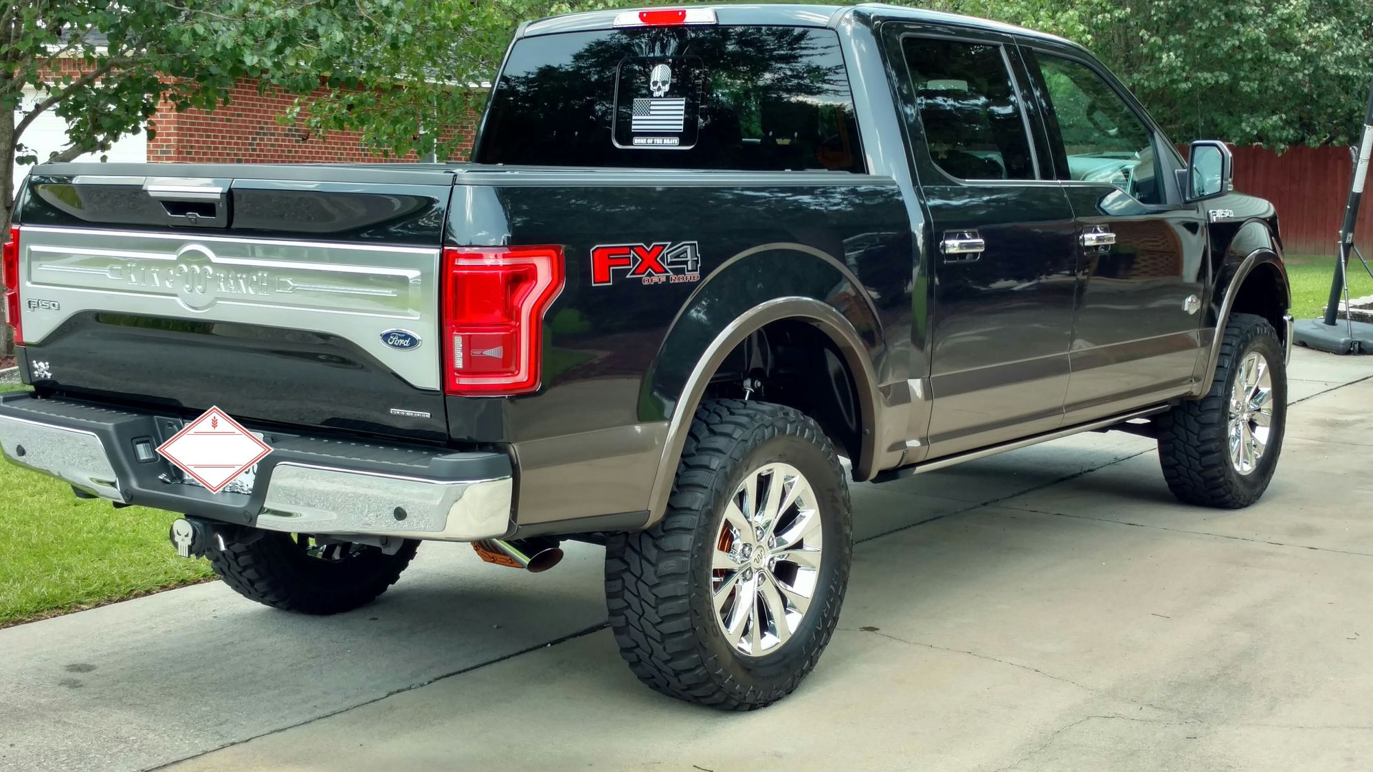 King Ranch Chrome Tailgate - Painted - Ford F150 Forum - Community of ...