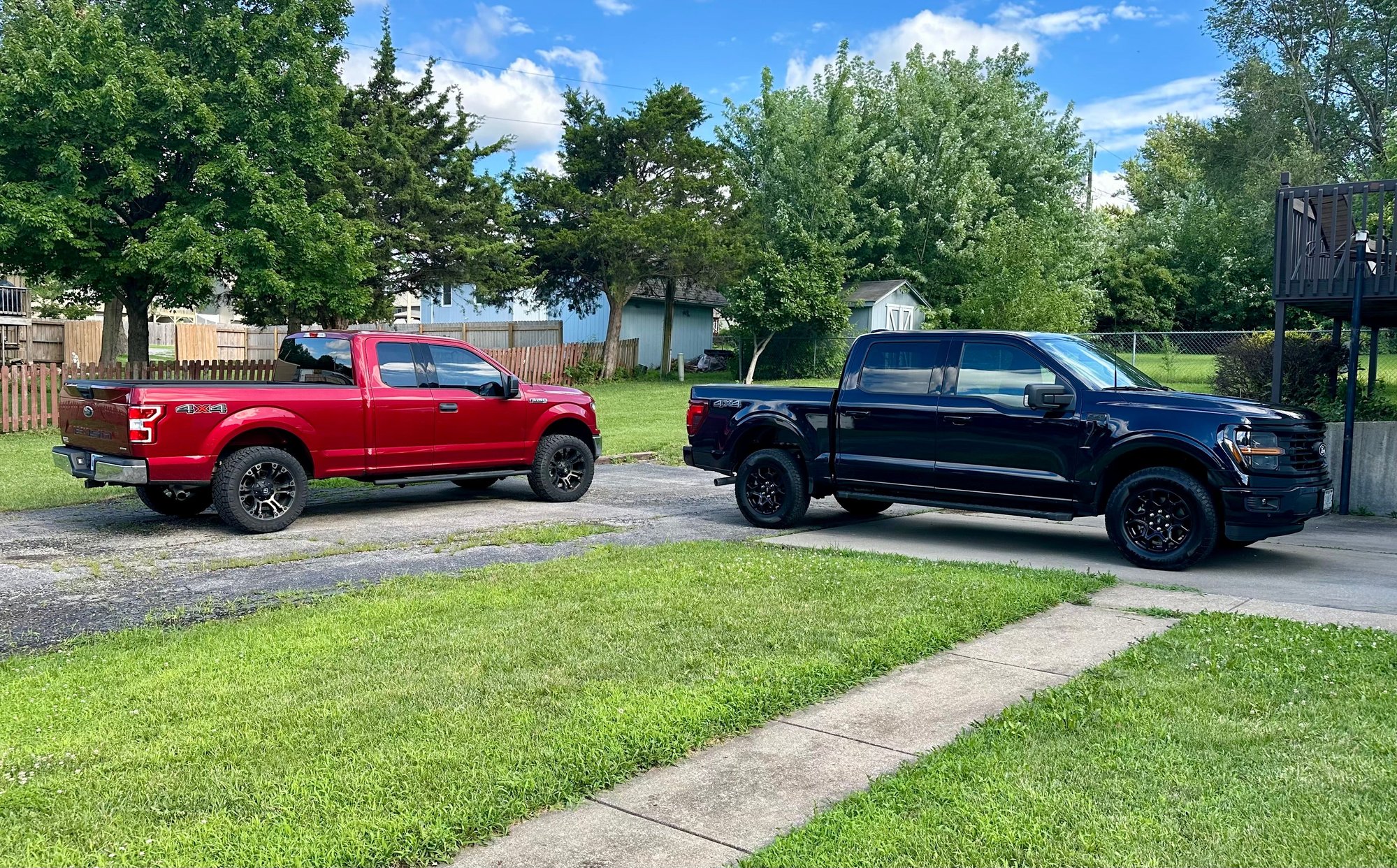 Opinions, wheel color for antimatter blue truck - Ford F150 Forum ...