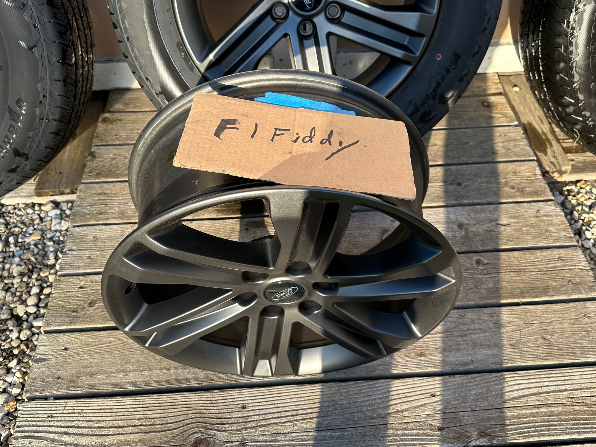 North Central Barn find, 4 lariat rims, 3 tires - Ford F150 Forum ...