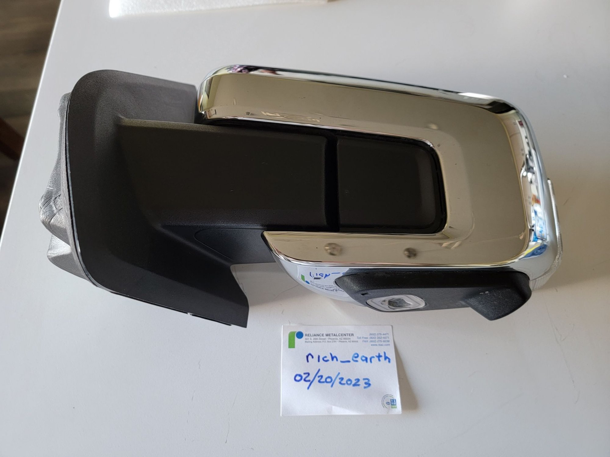 Southwest Lariat power folding mirrors w/ 360* camera/blind spot ...