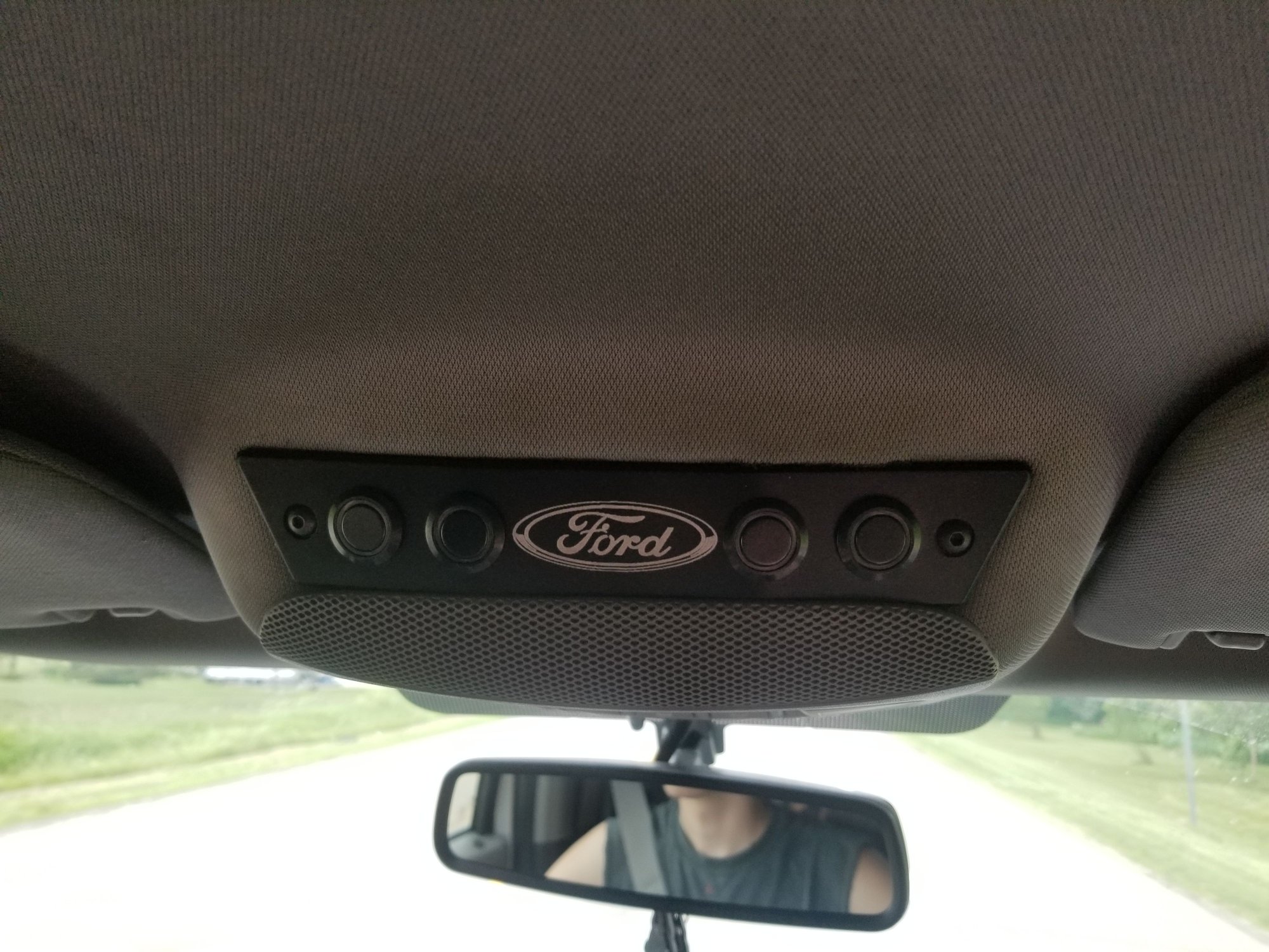 Northeast KustomFX LLC. Headliner Mount Auxiliary Switch Panel - Ford ...