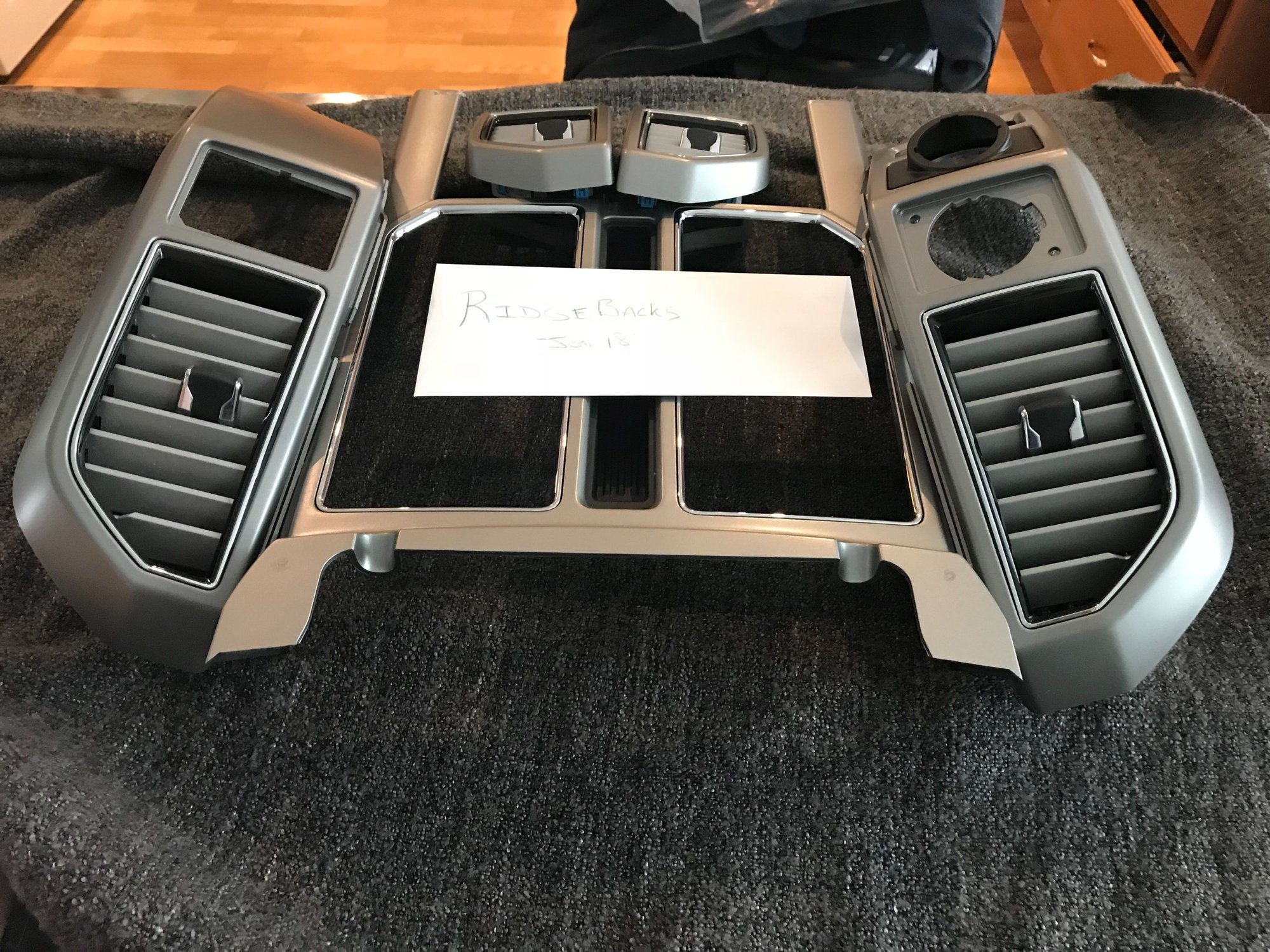2017 Lariat Dash Bezels w/ obsidian metallic vents - Ford F150 Forum ...
