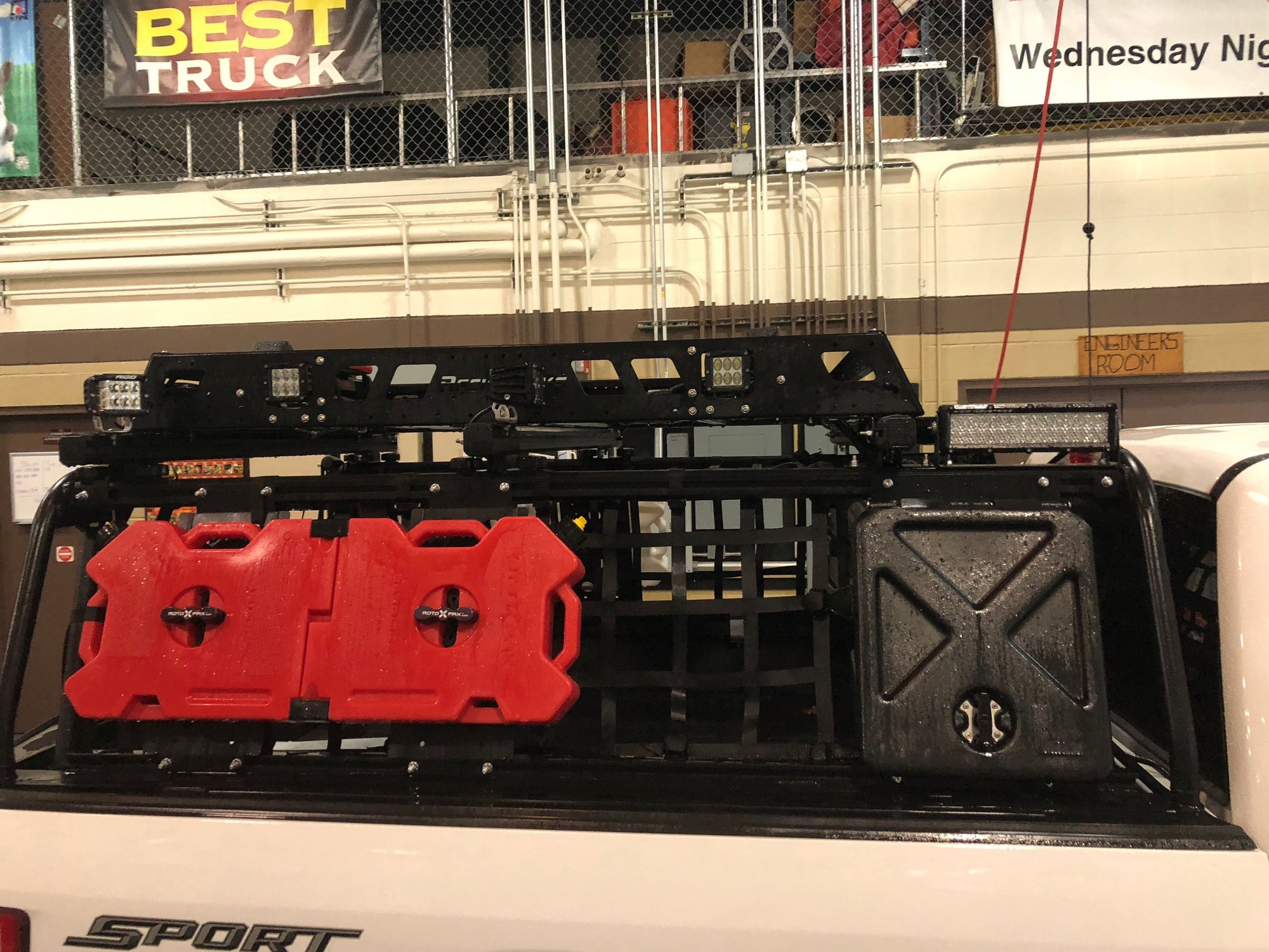 Leitner Designs Rack 6.5 Bed, Custom Cargo Net, Extra Load Bar, Two ...