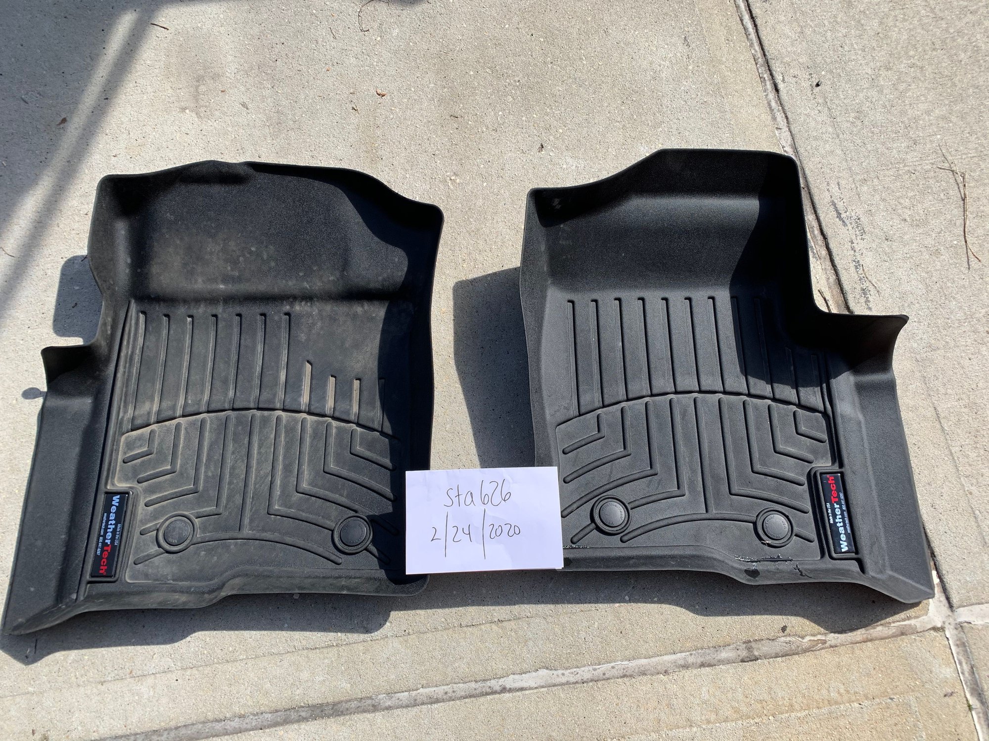 Northeast F150 Weathertech Front floor mats - Ford F150 Forum ...