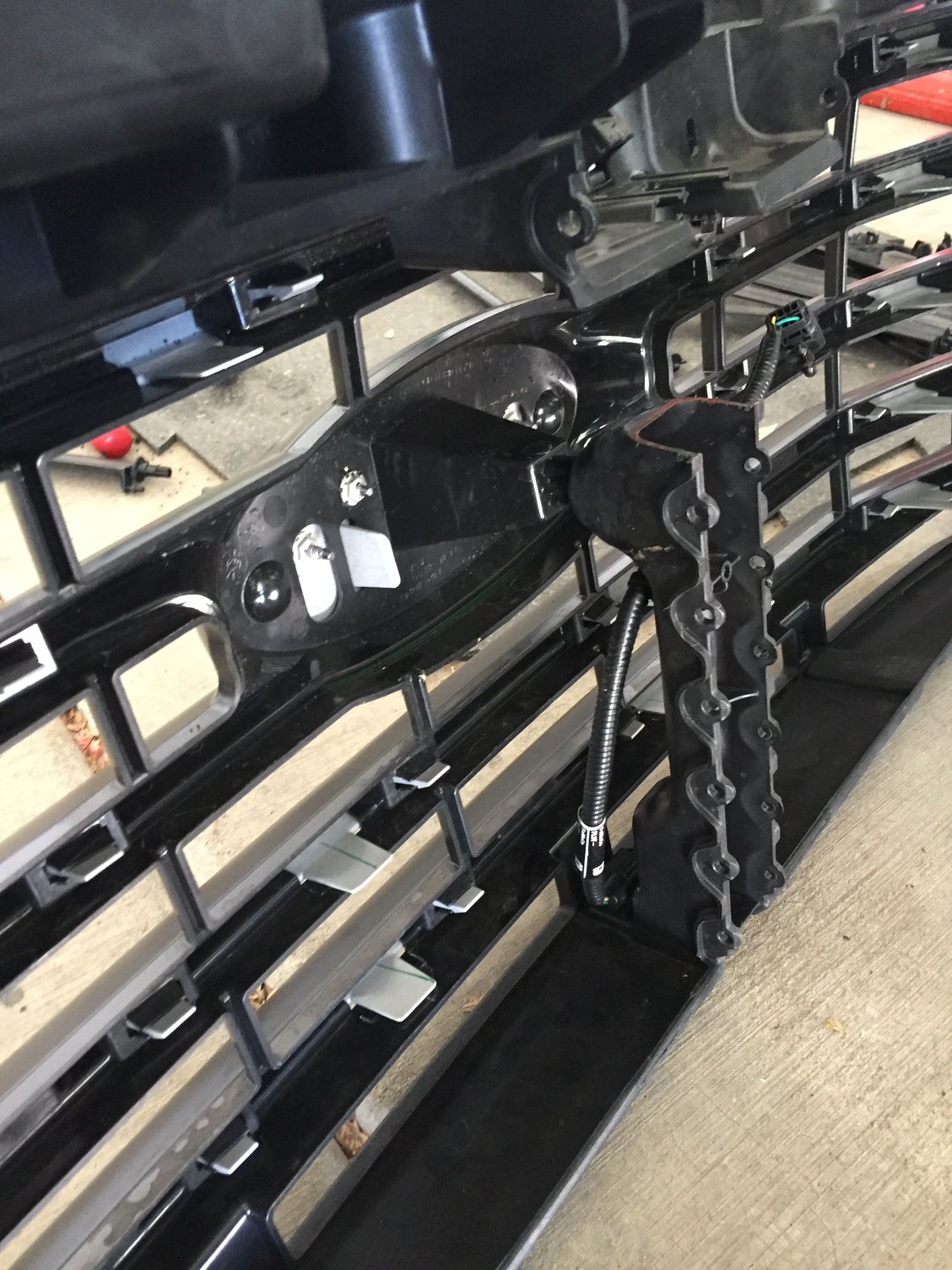 32" curved light bar behind grille / 2017 F150 STX - Ford F150 Forum ...