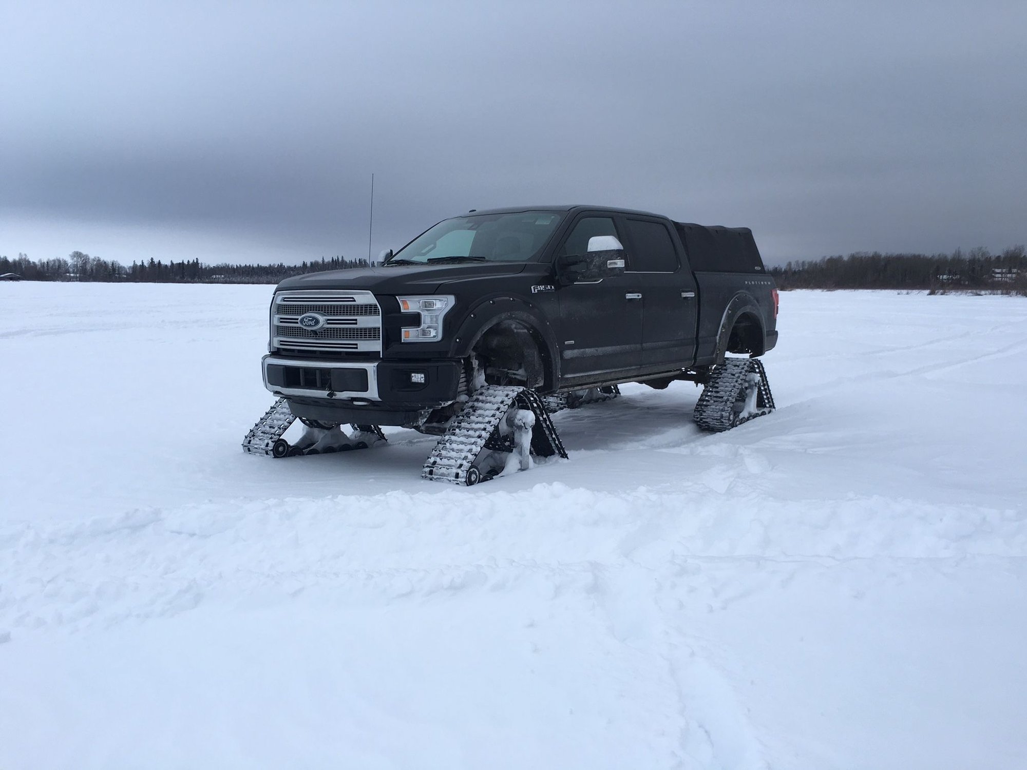 Got the tracks on my Platinum! - Ford F150 Forum - Community of Ford ...