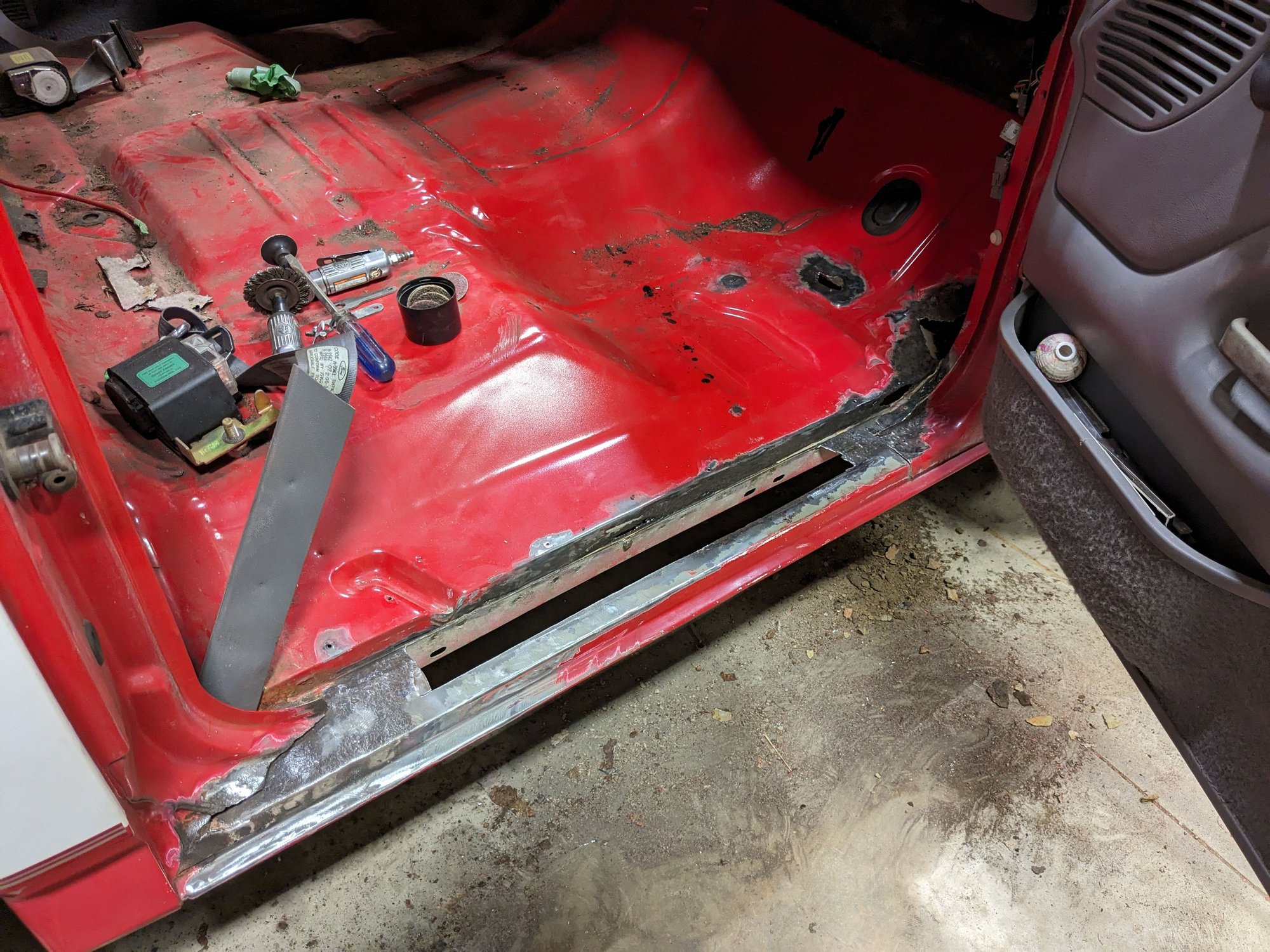 1996 F150 Rocker Panels and Floor Patching - Ford F150 Forum ...
