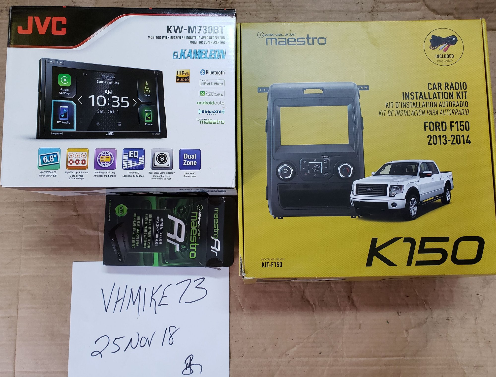 Northeast SOLD...Maestro K150 kit w/ - Ford F150 Forum - Community of ...