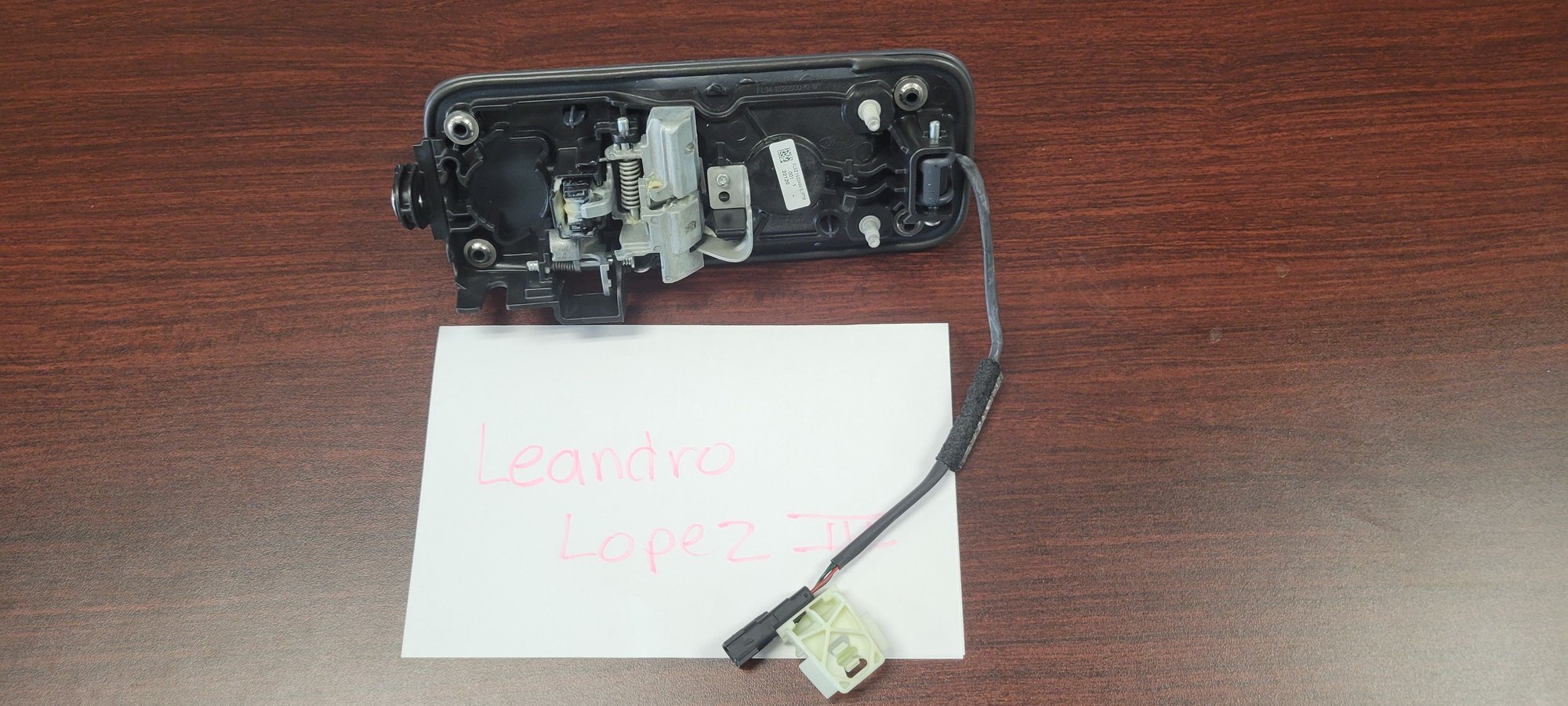 Texas 15- 17. Front passenger door handle chrome. W/ passive Entry ...