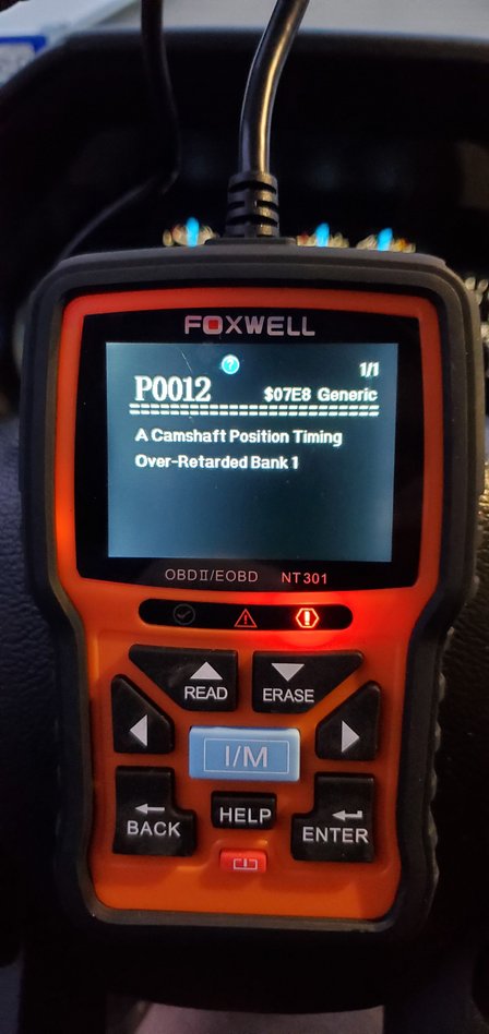 Truck idling rough, scanner showing P0012 code - Ford F150 Forum ...
