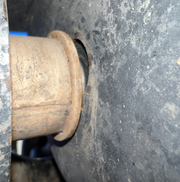 2015 F-150 LCA mounting hole wallowed out - Ford F150 Forum - Community ...