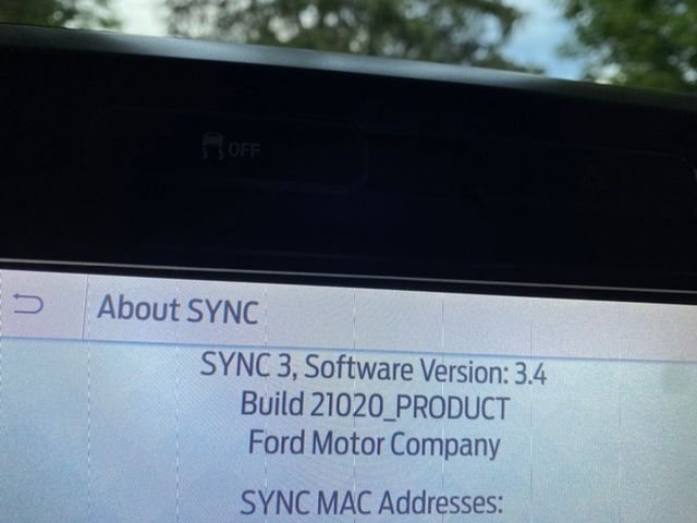 Upgrade Sync 3 V3.0 to V3.4 instructions - Page 420 - Ford F150 Forum ...
