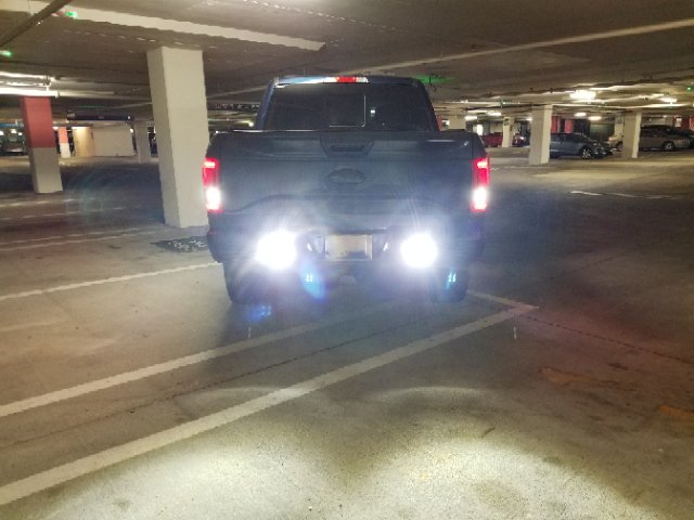 Installed Reverse lights in bumper and a couple of other things - Ford ...
