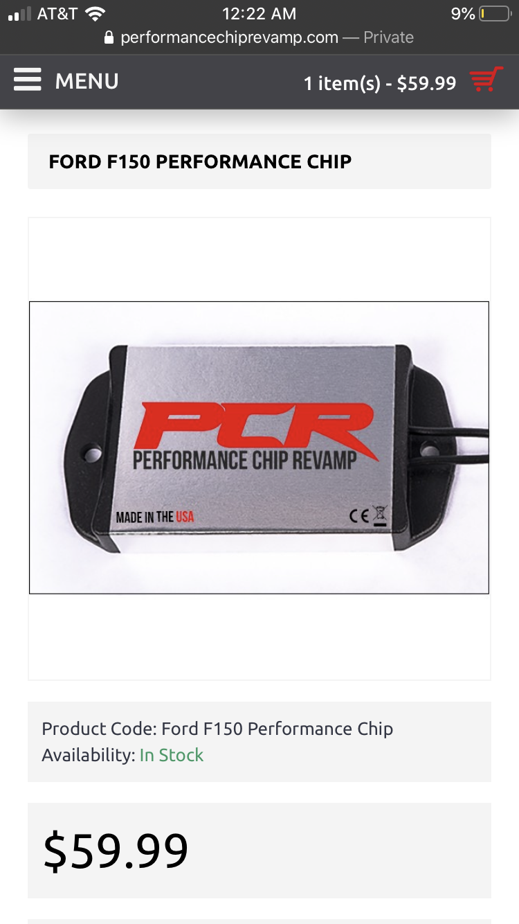 Performance Chip? - Ford F150 Forum - Community of Ford Truck Fans