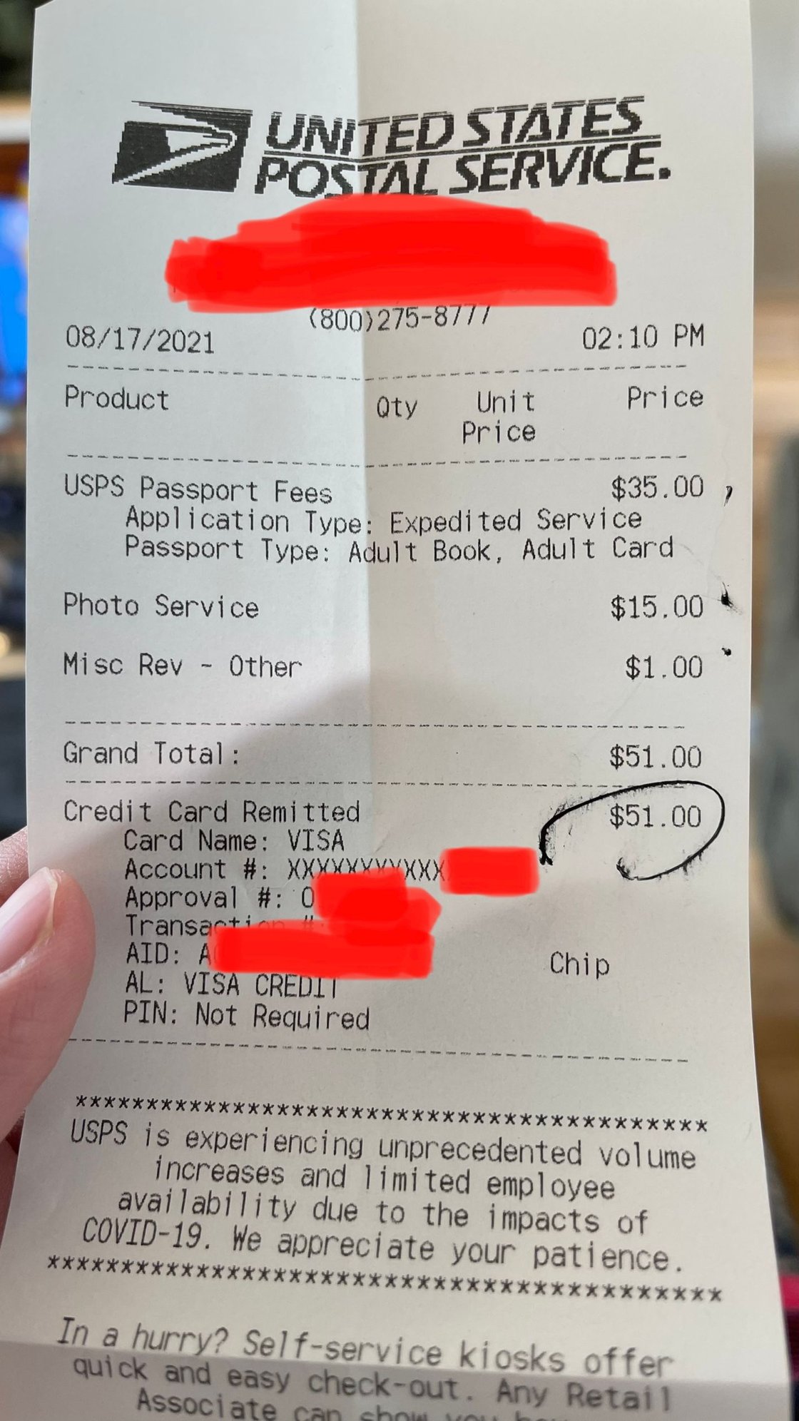 Usps Tracking Number Example On Receipt