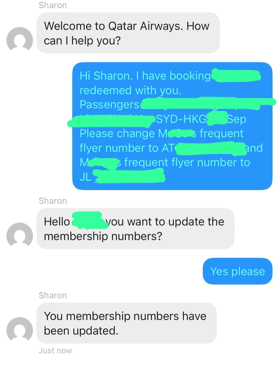 Changing FFP# [2025] - Page 6 - FlyerTalk Forums