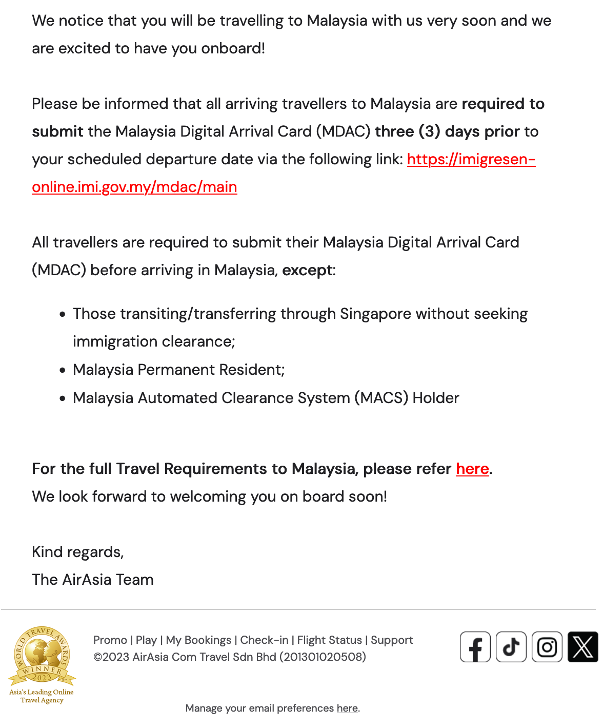 Malaysia - Malaysia Digital Arrival Cards (MDAC) & E-Gates - Page 2 ...
