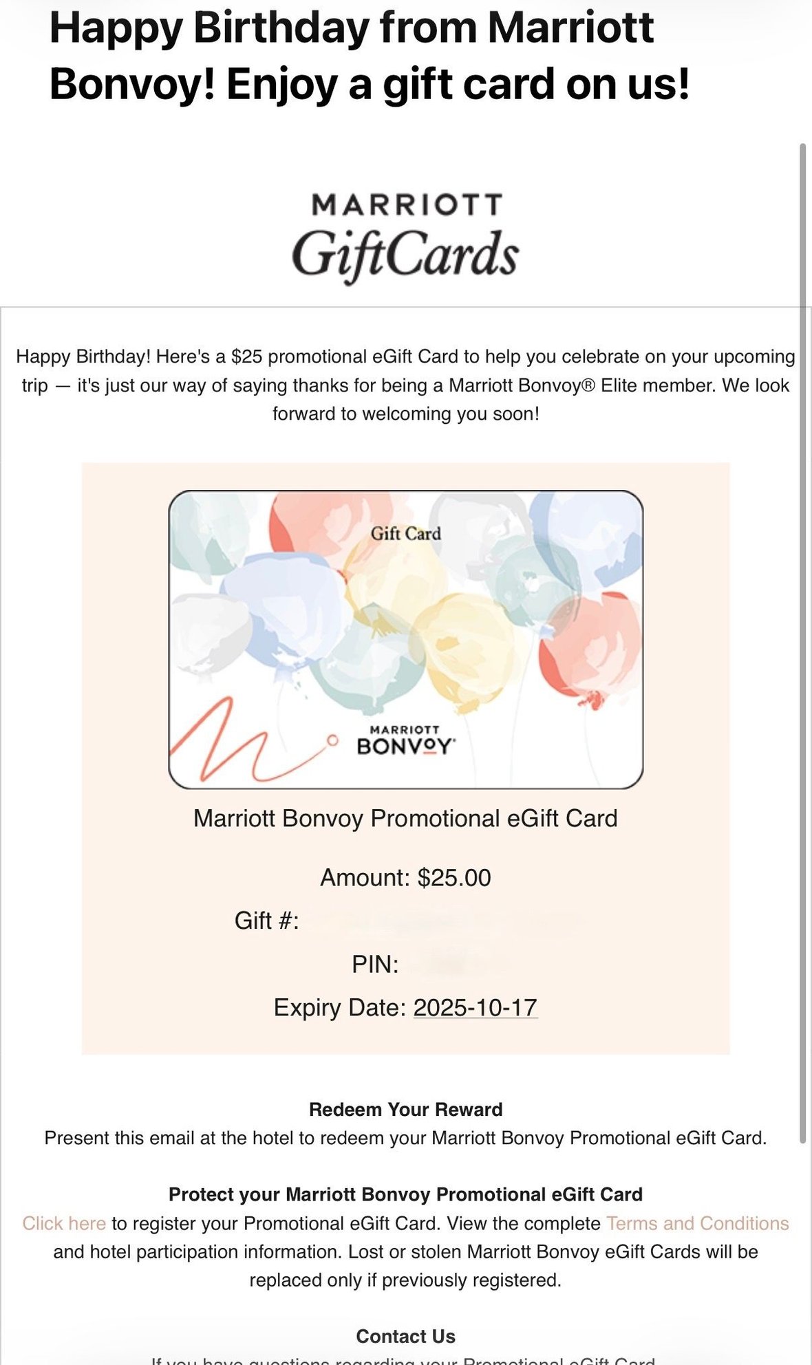 Happy Birthday: a gift for you - Page 25 - FlyerTalk Forums