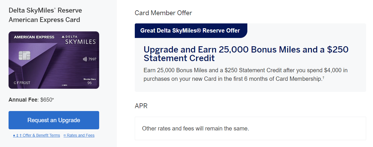 2024/25 - Upgrade AMEX Plat > Reserve? - FlyerTalk Forums