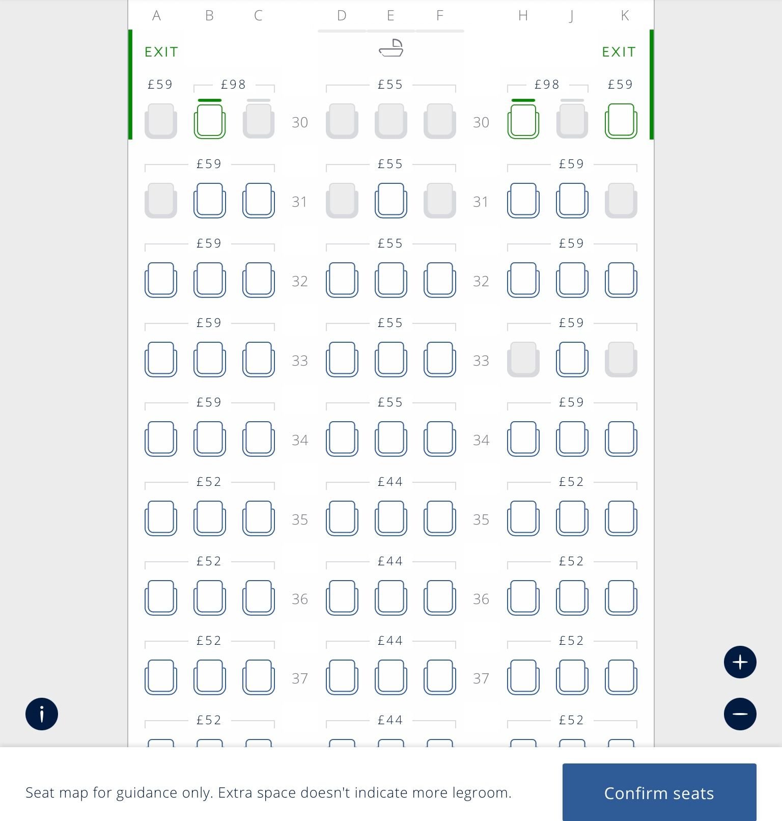 Pricing BA-QF when "must have" Y extra leg room seat - FlyerTalk Forums