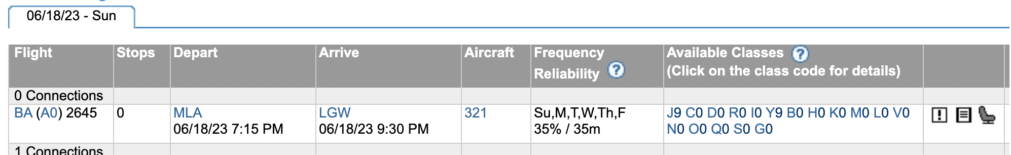Help to check BA seat availability and BA flight loads - Page 107 ...