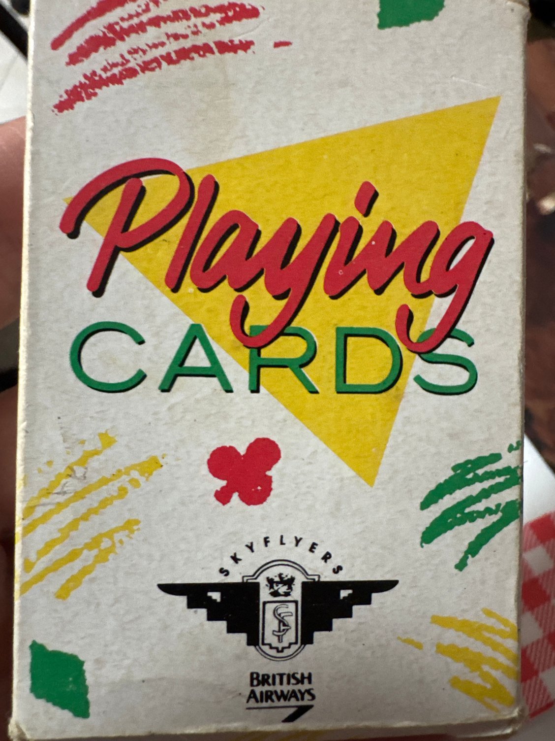 Vintage BA Playing Card - FlyerTalk Forums