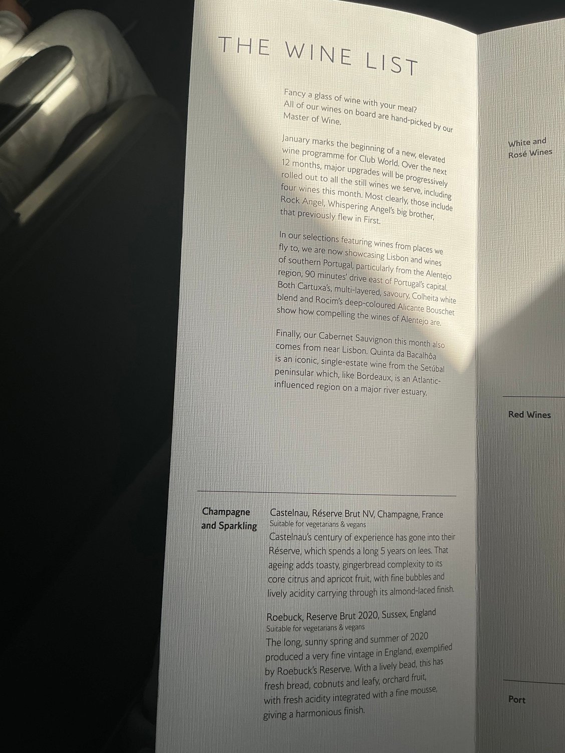 Long haul in-flight catering 2026 | Club World - Page 2 - FlyerTalk Forums