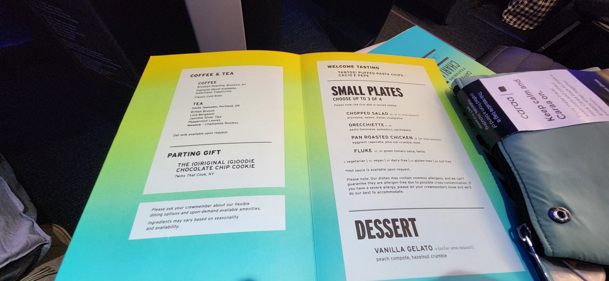 JetBlue Mint Menus - Page 49 - FlyerTalk Forums