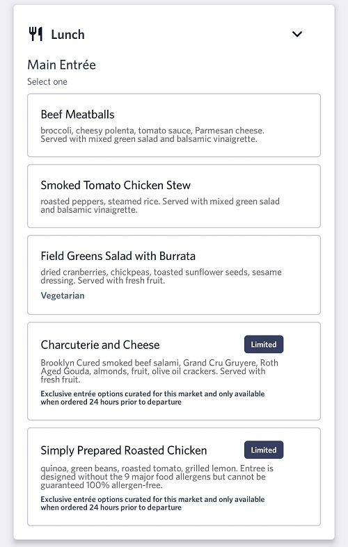 Delta In-Flight Meal/Food Service: The Definitive Thread — 2024 Edition ...