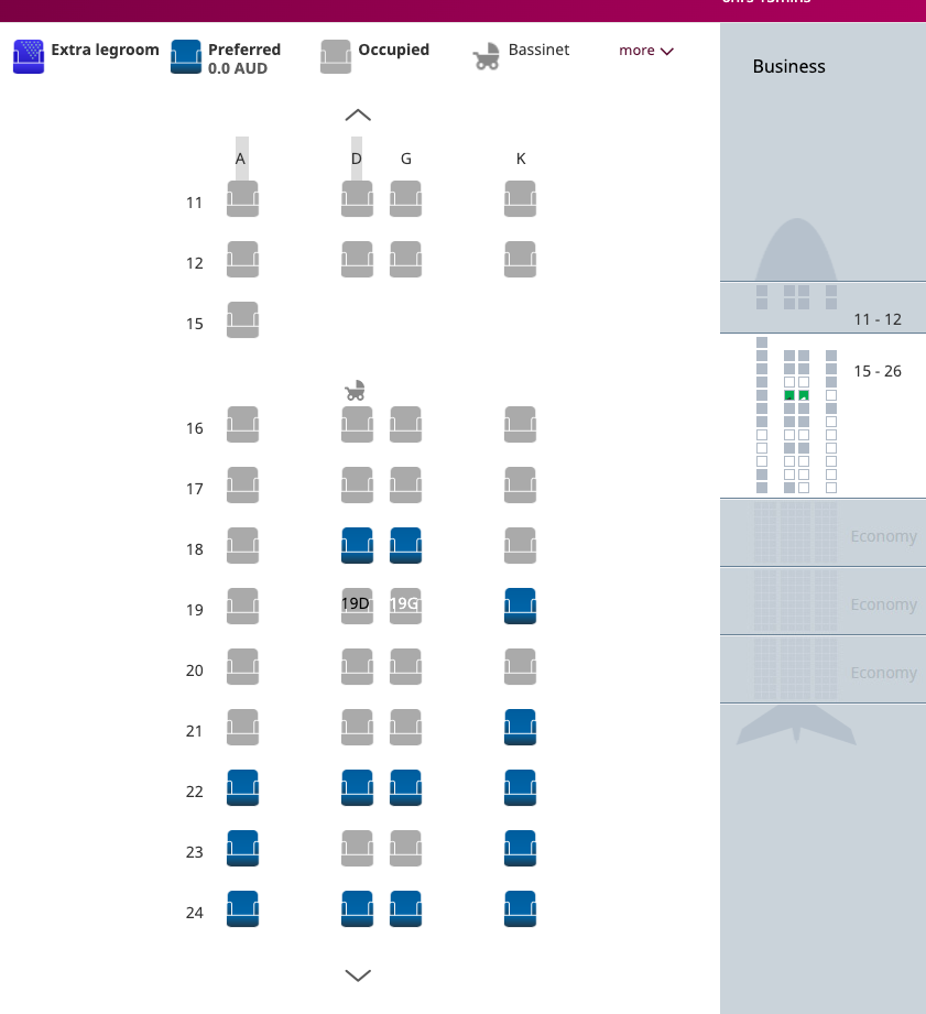 Qatar Seat Maps don't match anything - FlyerTalk Forums