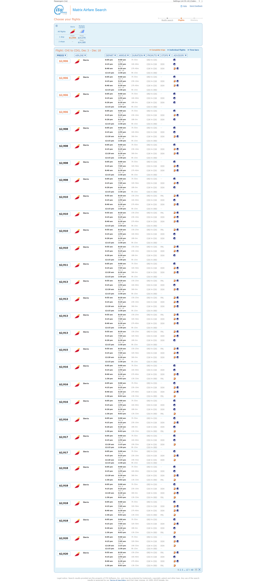 AA/QR - JFK/ORD-CGK - $2656 r/t - Business / Economy Mix - FlyerTalk Forums