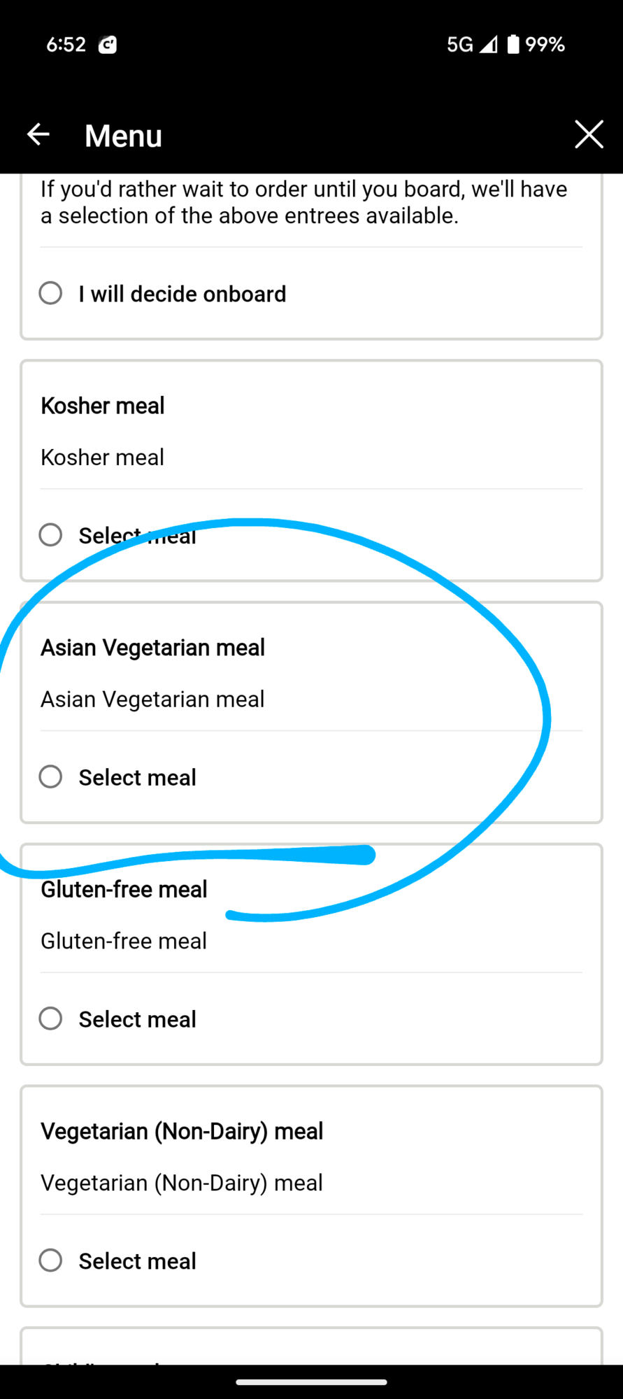 FlyerTalk Forums - UA Special Meals - Questions, Experiences,... only ...