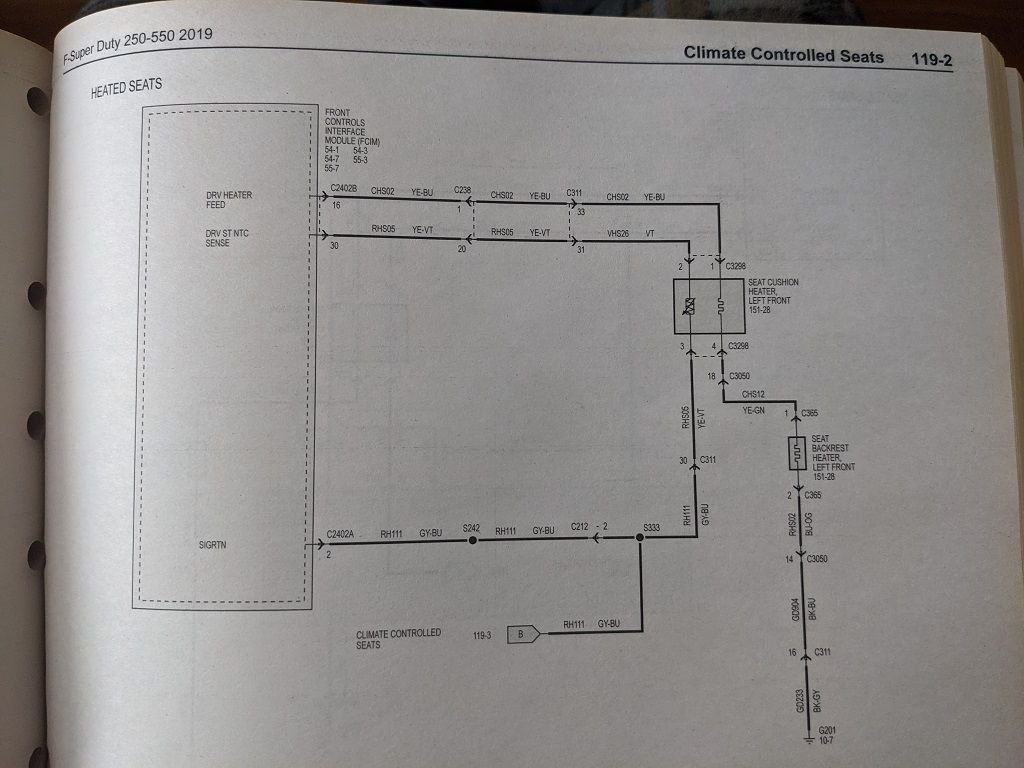 2019 STX Adding OEM Heated Seats (livingitup?) - Page 2 - Ford Truck ...