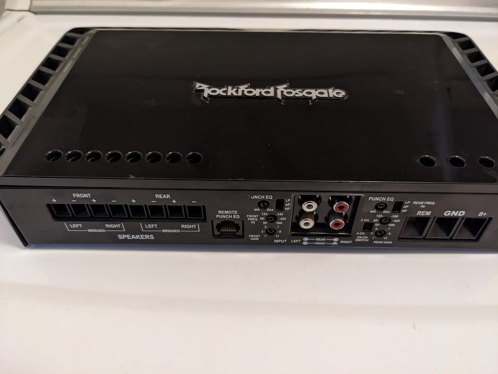Rockford Fosgate T400-4 Amp HALF PRICE OF NEW! - Ford Truck Enthusiasts Forums