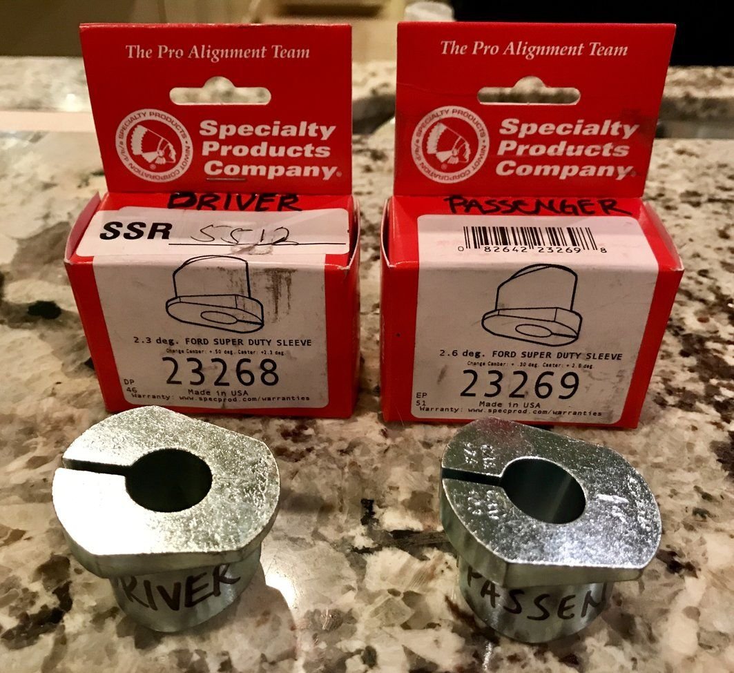 Caster Bushing - 2.5" Level - Ford Truck Enthusiasts Forums