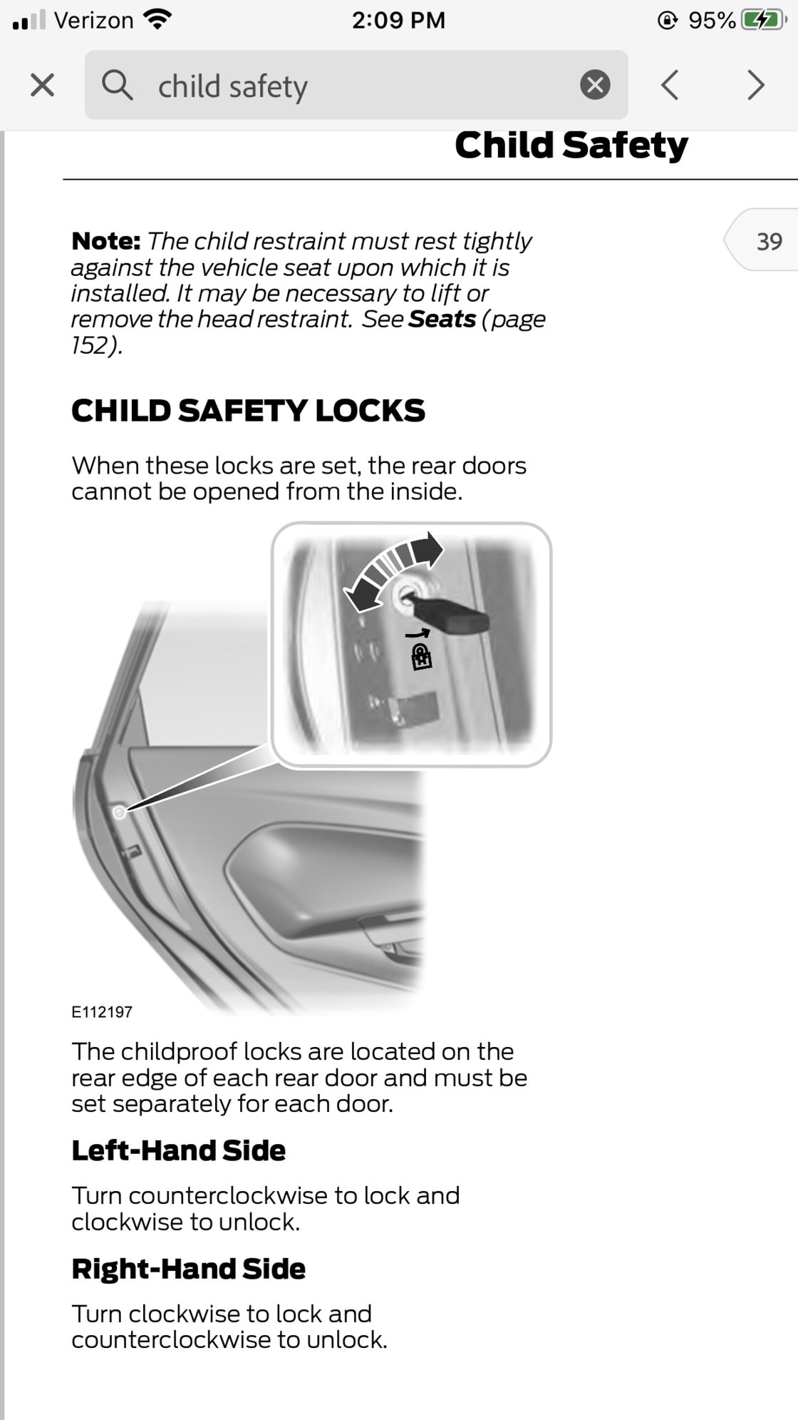 CC F-350, rear door child locks? - Ford Truck Enthusiasts Forums
