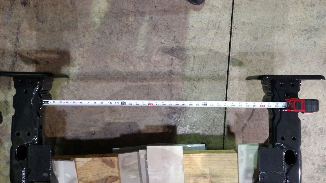 Frame dimension on 05 6.0 excursion 4x4 - Ford Truck Enthusiasts Forums