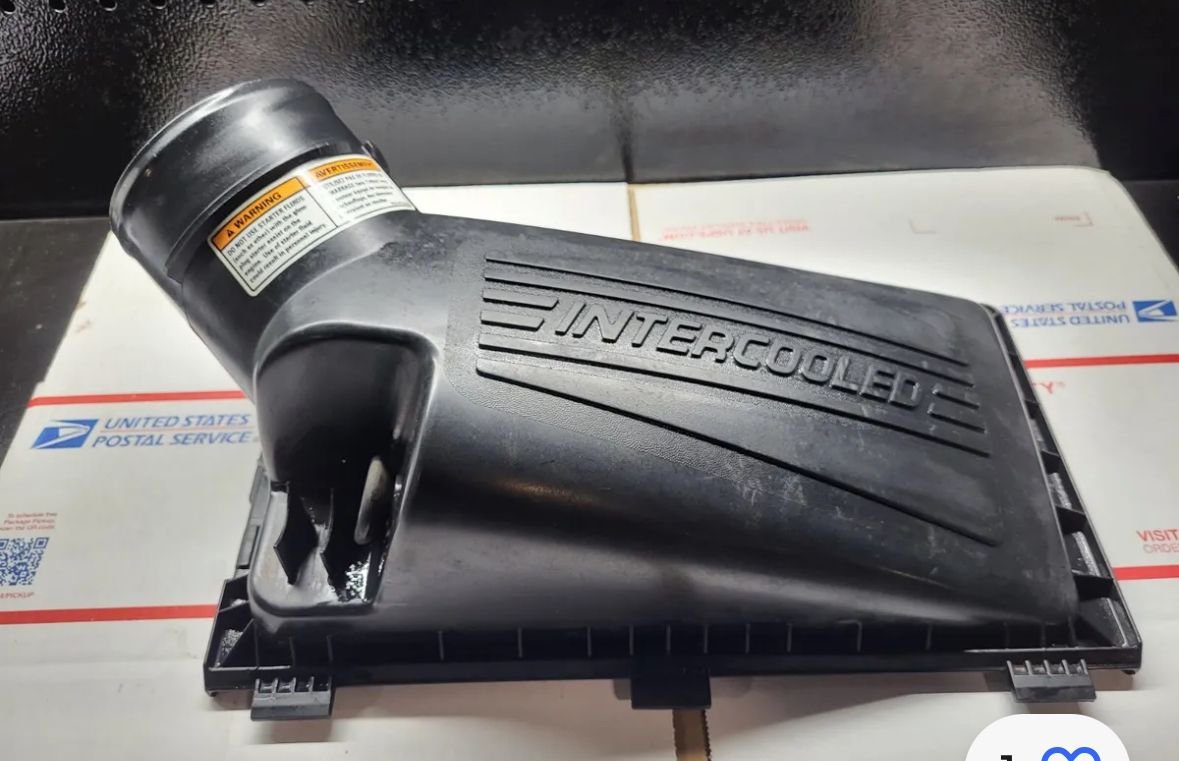 1999 f350 7.3 intercooler air intake filter box - Ford Truck ...