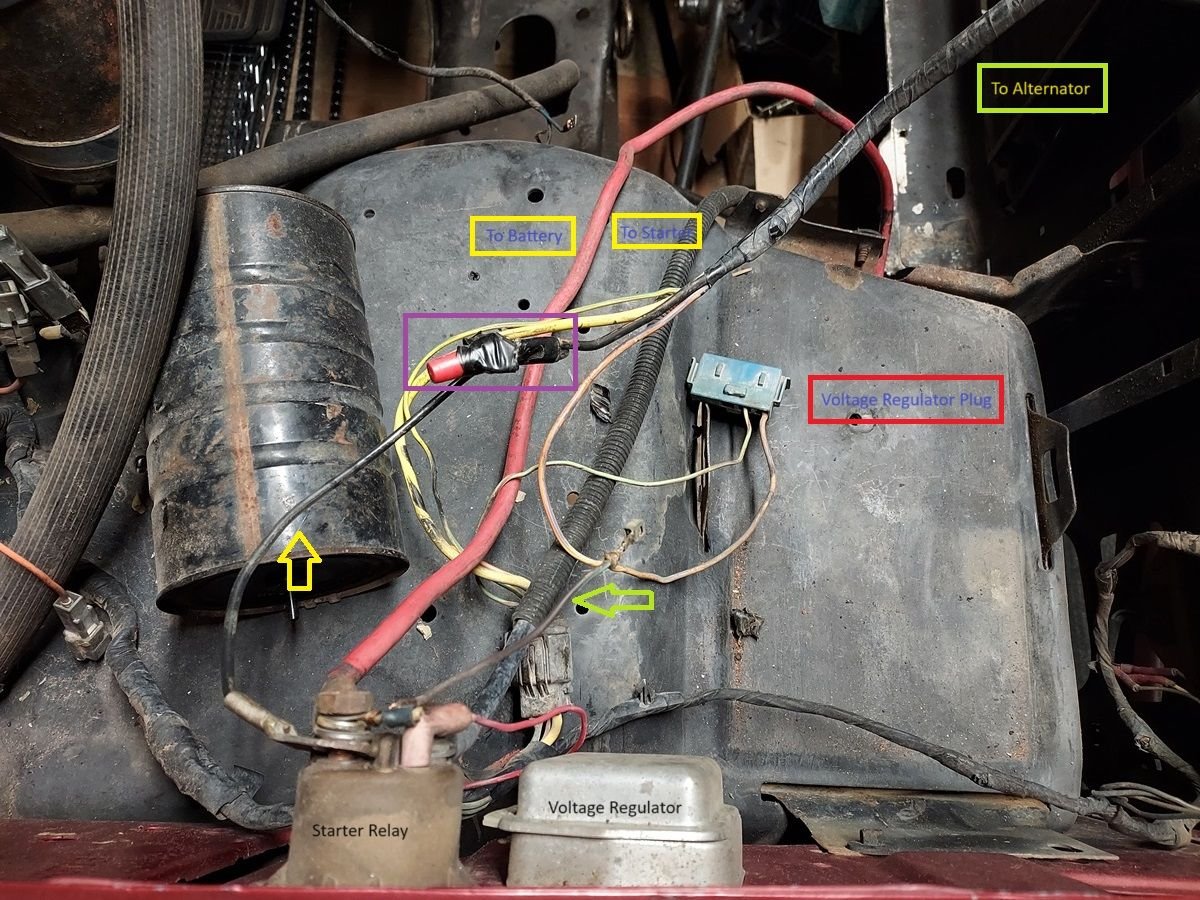 Starter Relay Wiring - Organizing a Mess - Ford Truck Enthusiasts Forums
