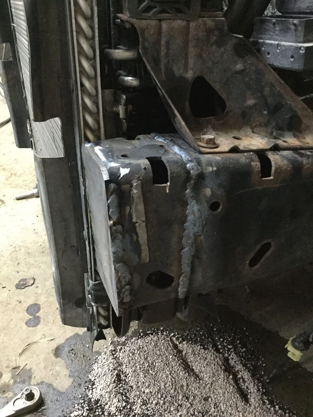 1964 F100 Grand Marquis (Crown Vic) Frame Swap - Ford Truck Enthusiasts ...