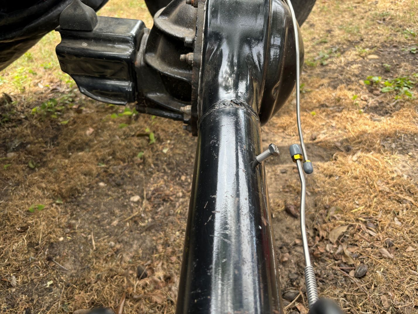 1955 F100: Rear Brake Hose for a 64 F100 Rear End - Ford Truck ...