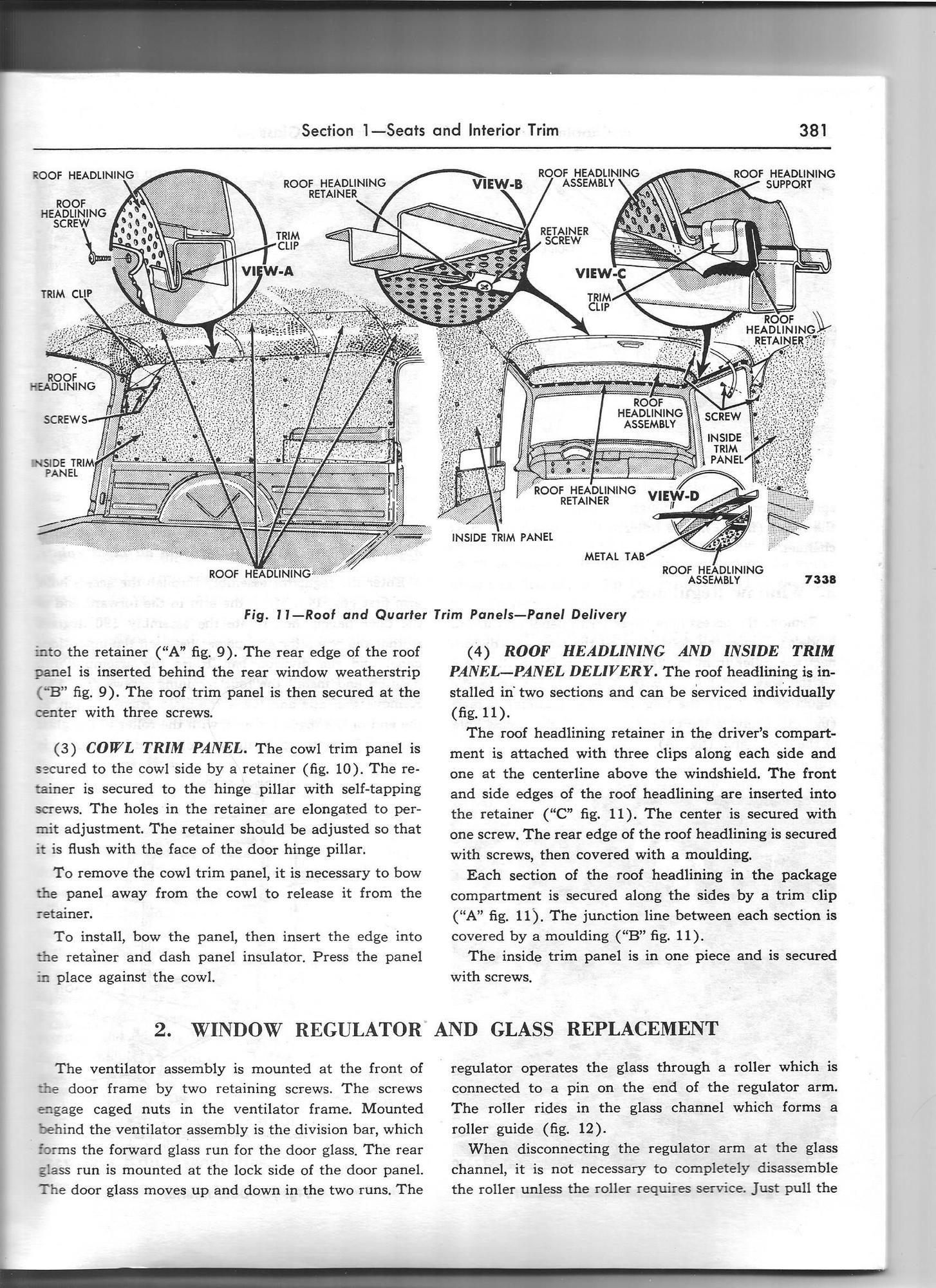 55 F100 Door window removal - Ford Truck Enthusiasts Forums