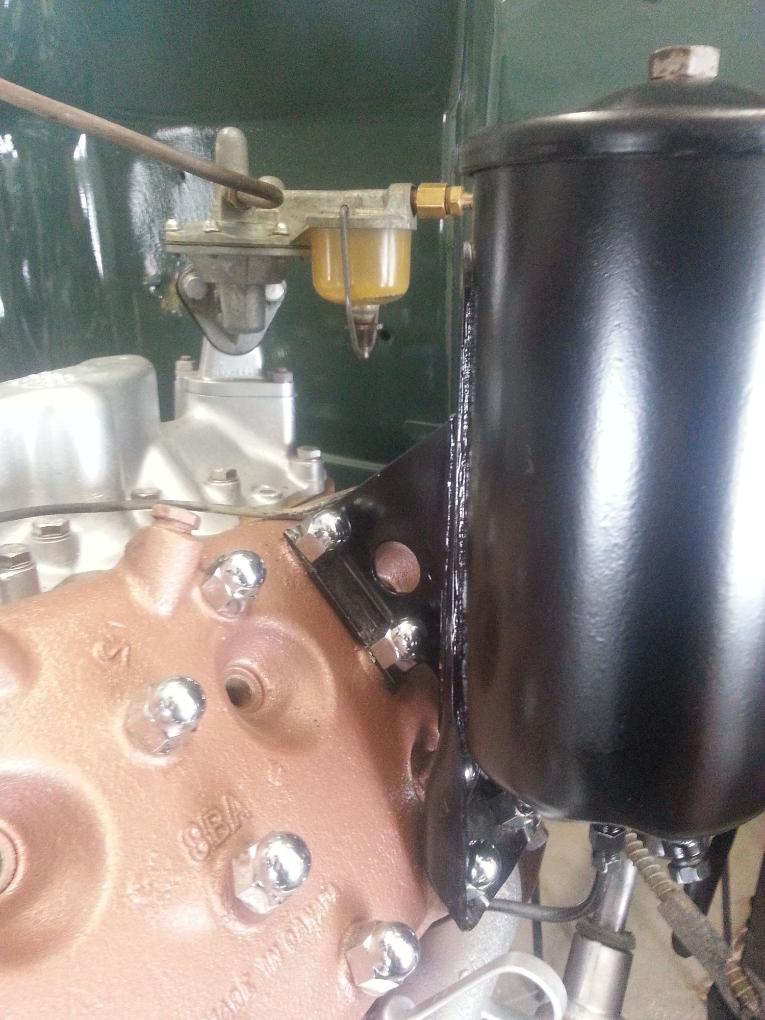 1949 8BA Engine oil inlet/outlet lines - Ford Truck Enthusiasts Forums